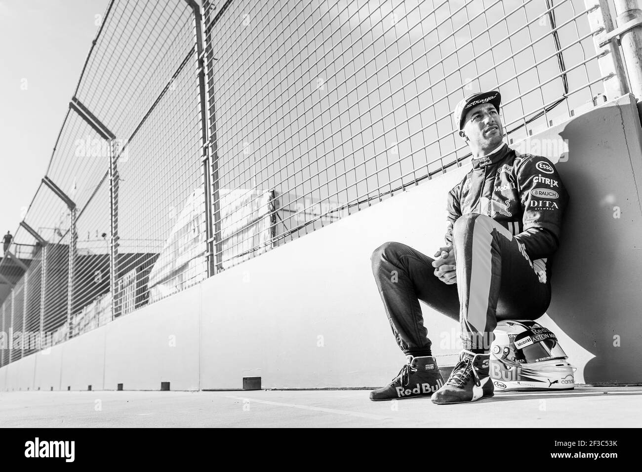 Portrait of daniel ricciardo Black and White Stock Photos & Images - Alamy