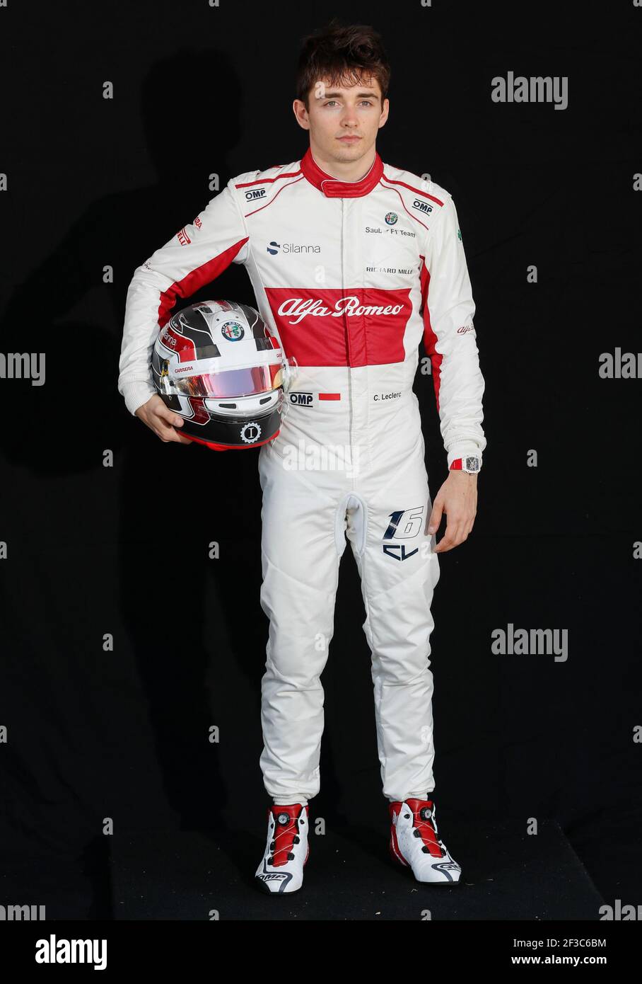 LECLERC Charles (mco), Alfa Romeo Sauber F1 Team C37, portrait during ...