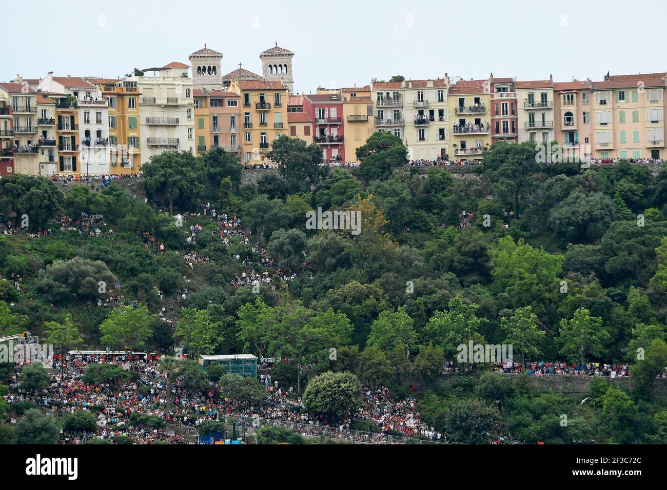 Monaco crowd monaco grand prix hi-res stock photography and images - Alamy