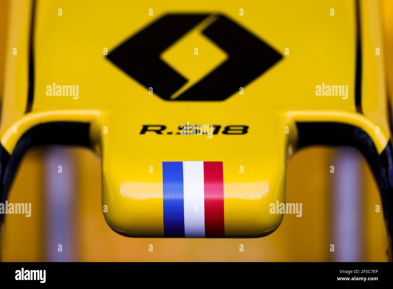 Renault sport f1 team rs18 front wing hi-res stock photography and ...