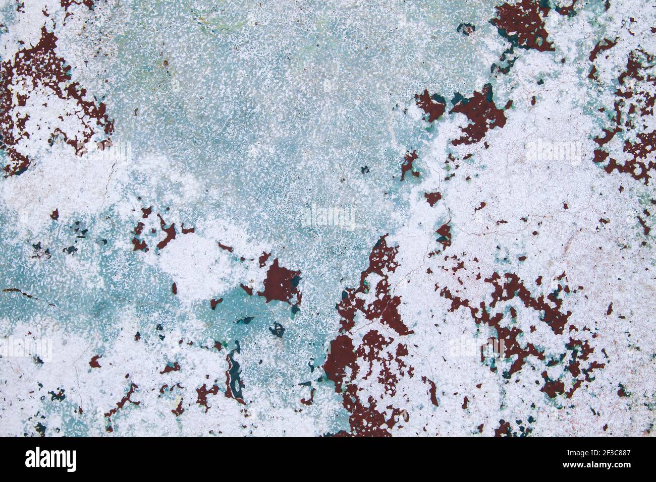 Blue distressed wall hi-res stock photography and images - Alamy