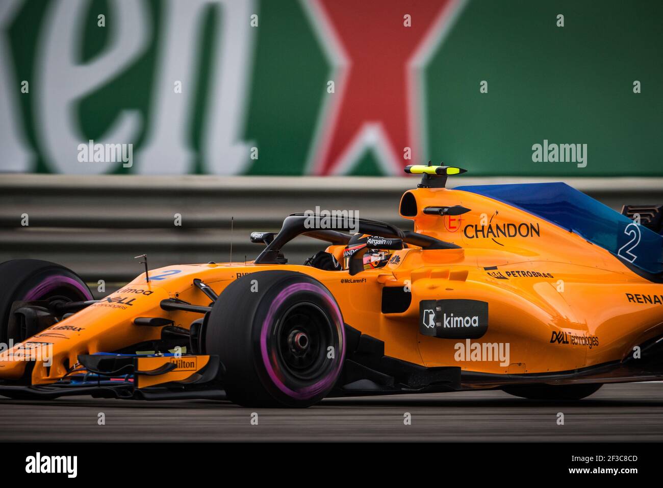 02 VANDOORNE Stoffel (bel), McLaren Renault MCL33, action during 2018 ...