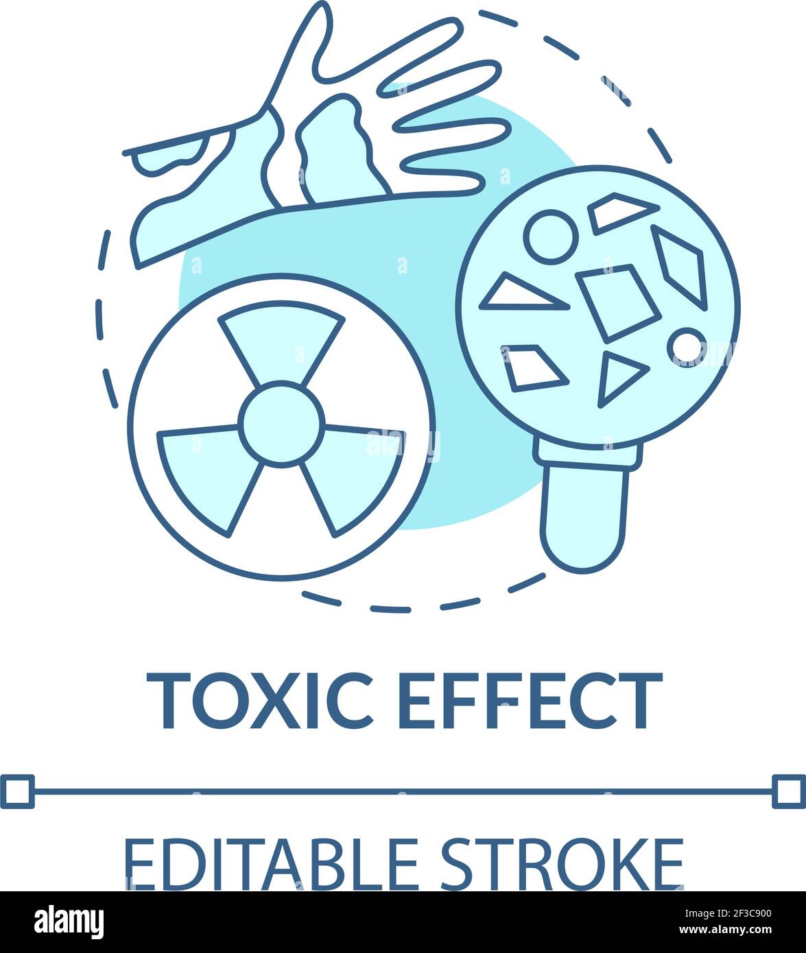 Toxic effect concept icon Stock Vector Image & Art - Alamy