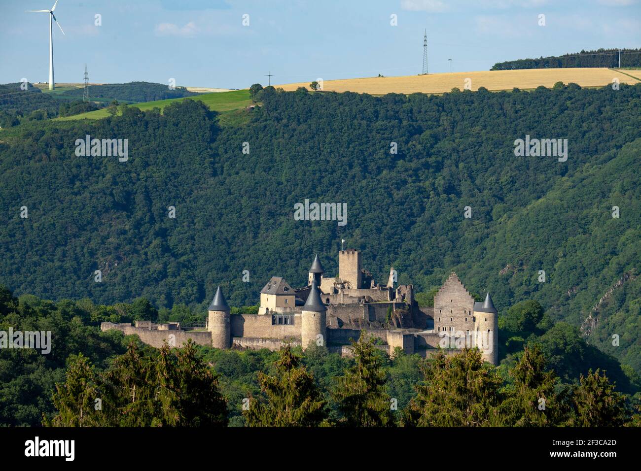 Bourscheid castle hi-res stock photography and images - Alamy
