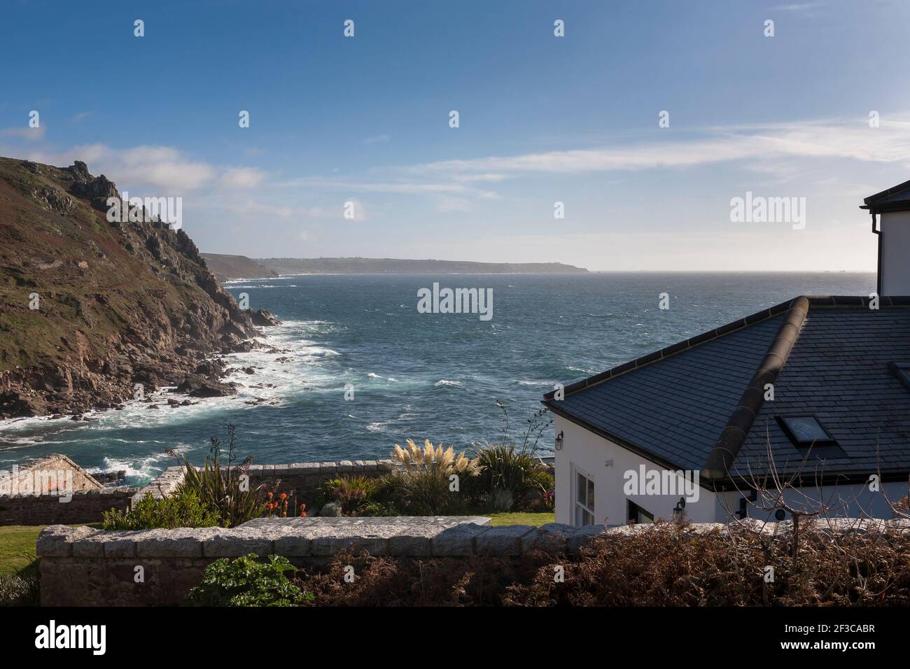 Priest's Cove and Cape House, Cape Cornwall, West Penwith, Cornwall, UK ...