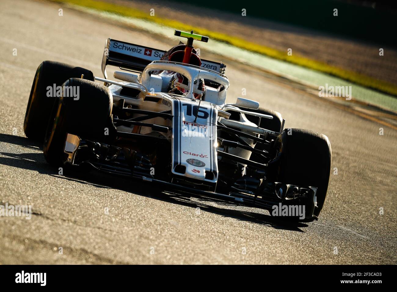 Leclerc Charles Mco Alfa Romeo Sauber F1 Team C37 Action During