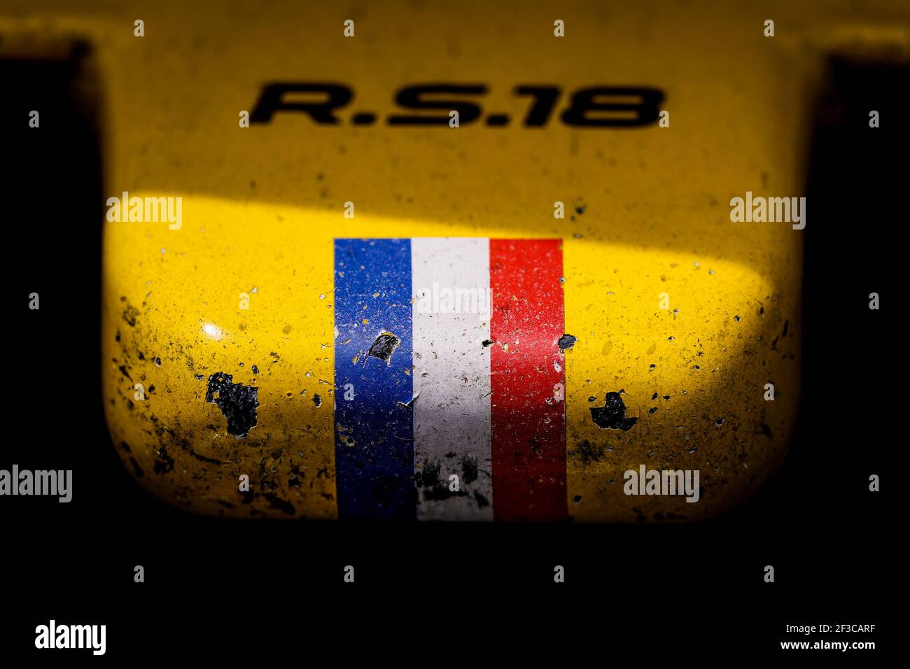 Renault sport f1 team rs18 front wing hi-res stock photography and ...