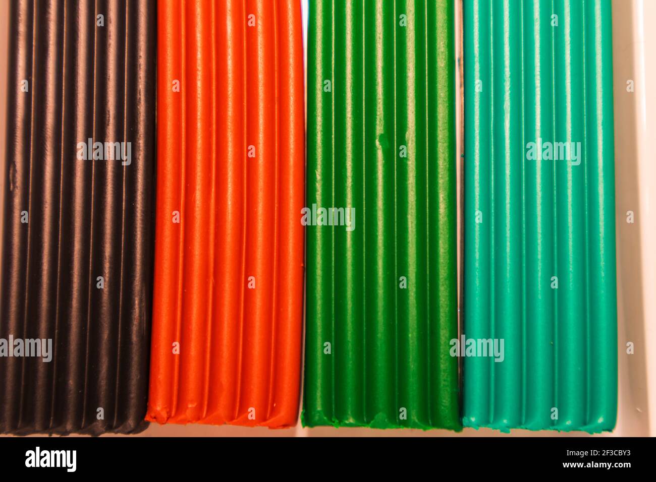 colored plasticine bars set box children's goods for creativity Stock ...