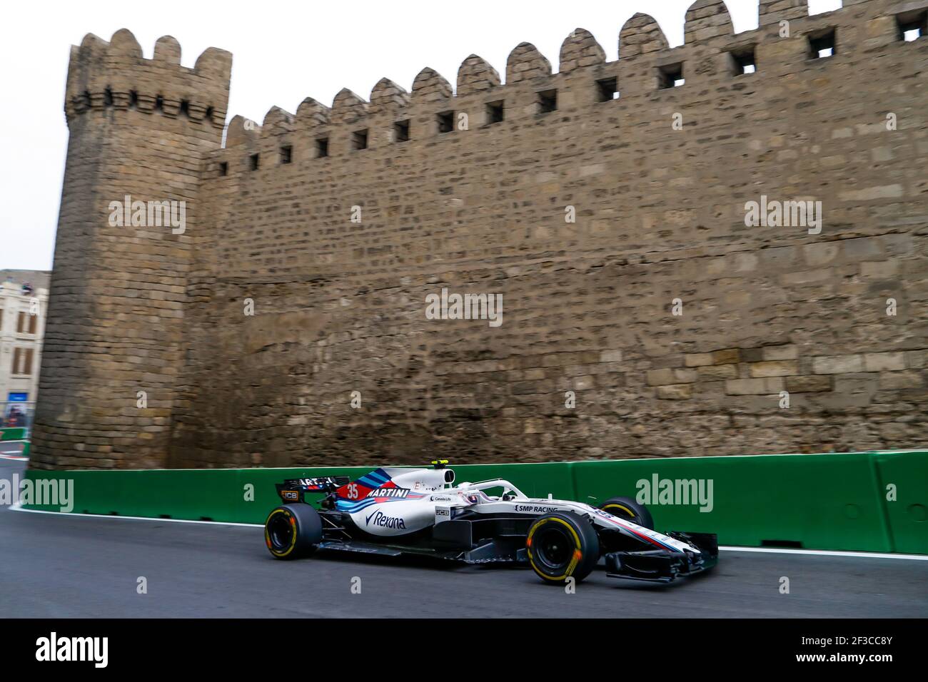 SIROTKIN Sergey (rus), Williams F1 Mercedes FW41, action during the ...