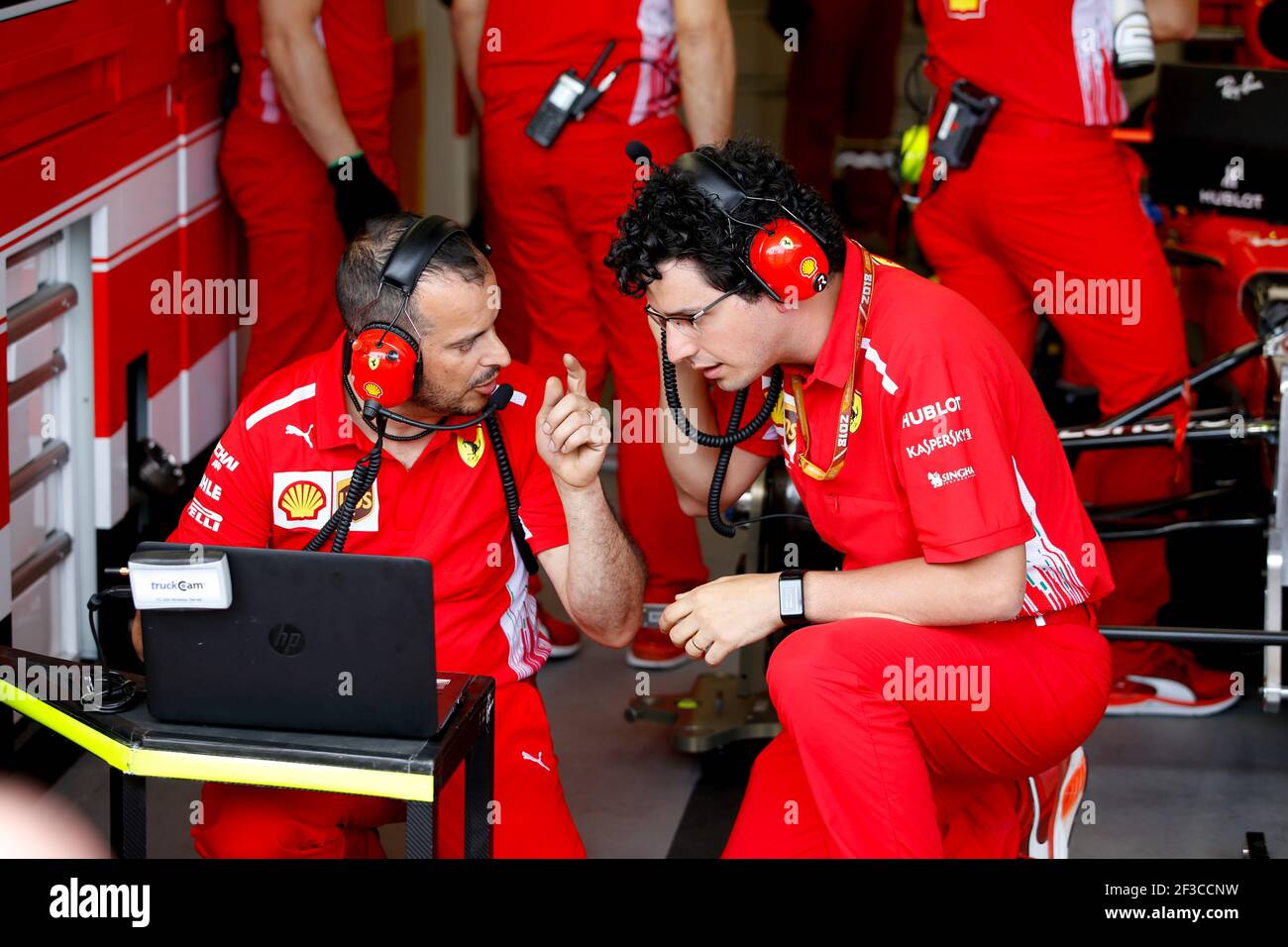 Scuderia ferrari mechanics hi-res stock photography and images - Alamy