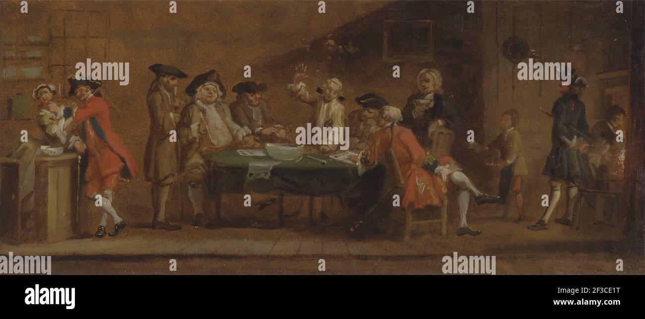 Painting william hogarth after hi-res stock photography and images - Alamy