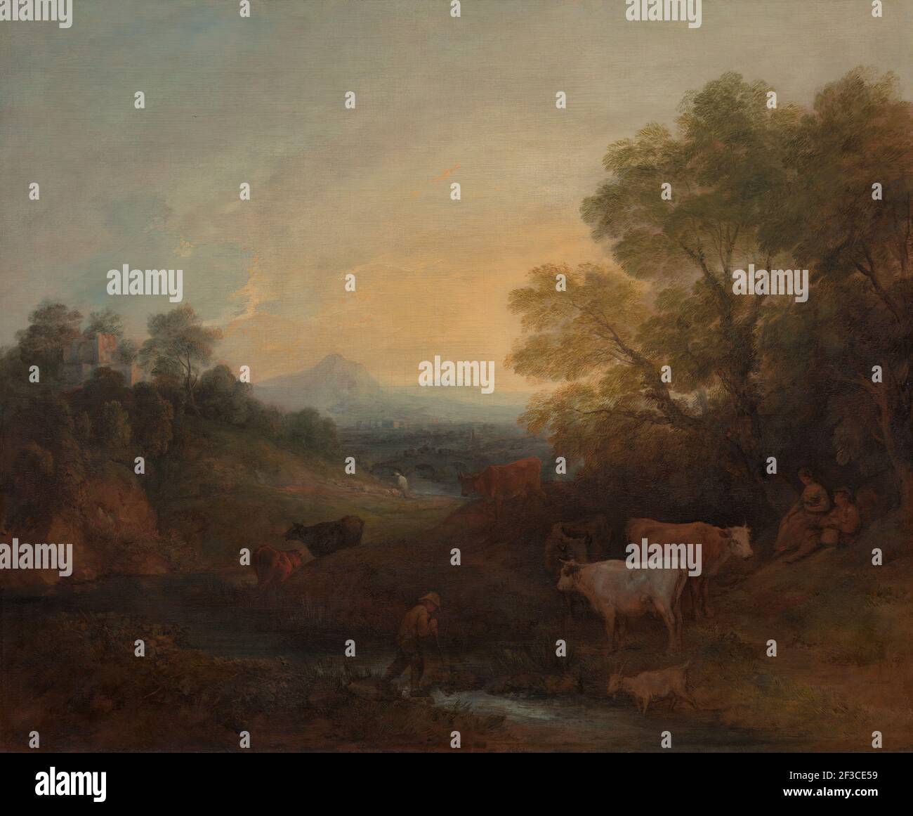 English baroque landscape painting hi-res stock photography and images ...