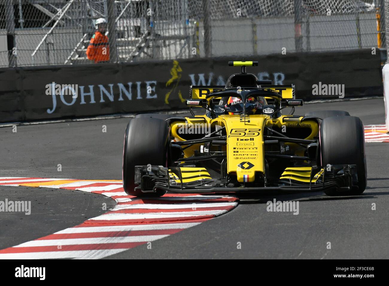 55 SAINZ Carlos (spa), Renault Sport F1 Team RS18, action during the ...