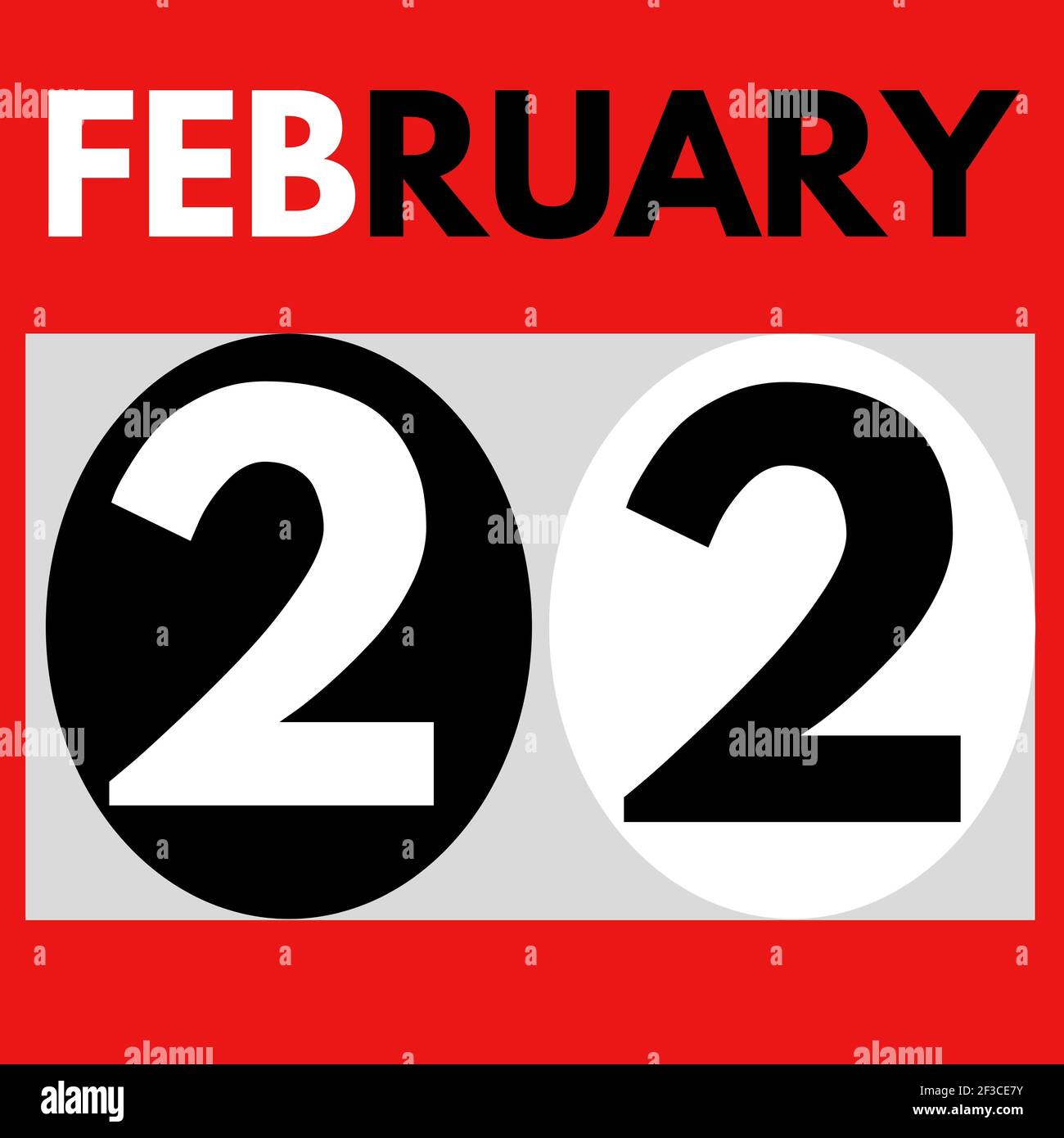 22 february icon hi-res stock photography and images - Alamy