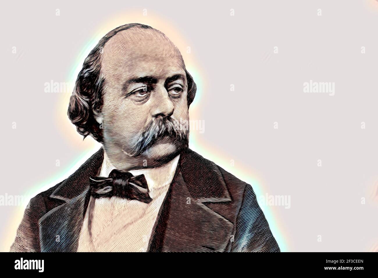 Gustave flaubert 1821 1880 french novelist hi-res stock photography and ...