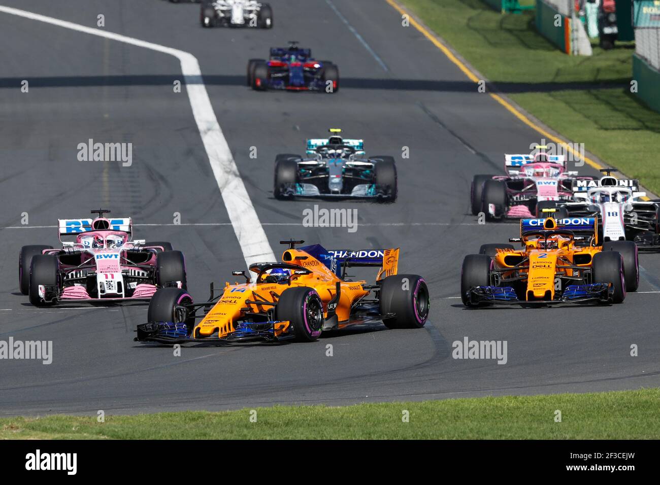 ALONSO Fernando (spa), McLaren Renault MCL33, VANDOORNE Stoffel (bel ...