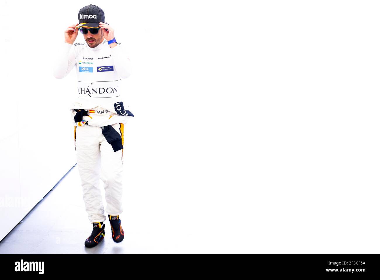 ALONSO Fernando (spa), McLaren Renault MCL33, portrait during the 2018 ...