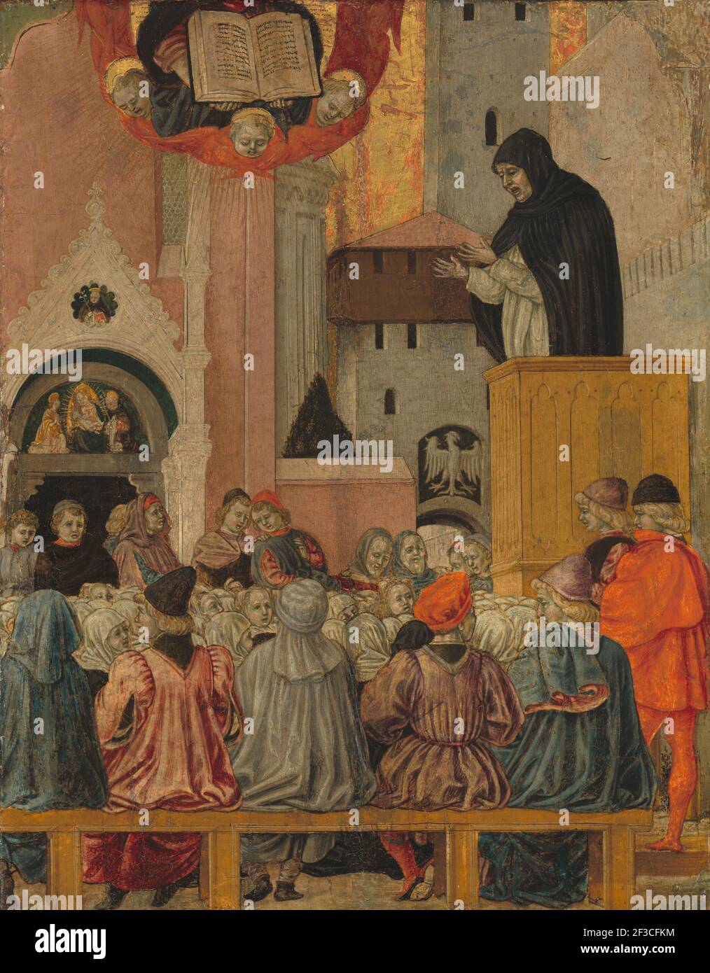 A Dominican Preaching, c. 1470 Stock Photo - Alamy
