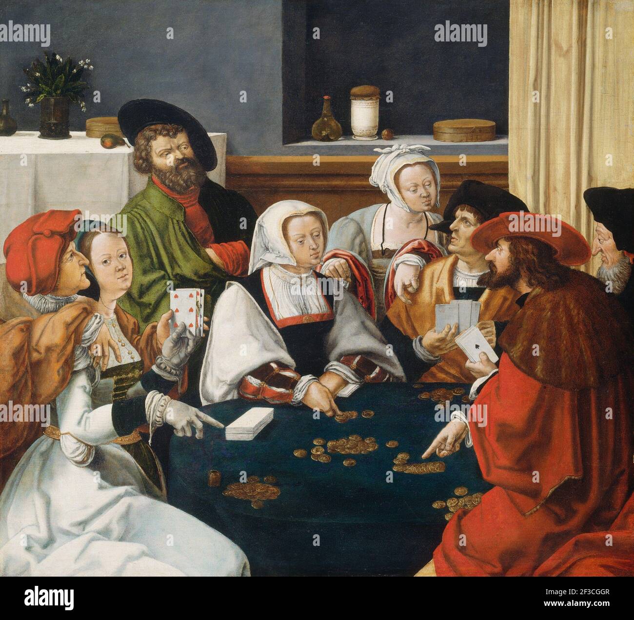 Card players 16th century hi-res stock photography and images - Alamy