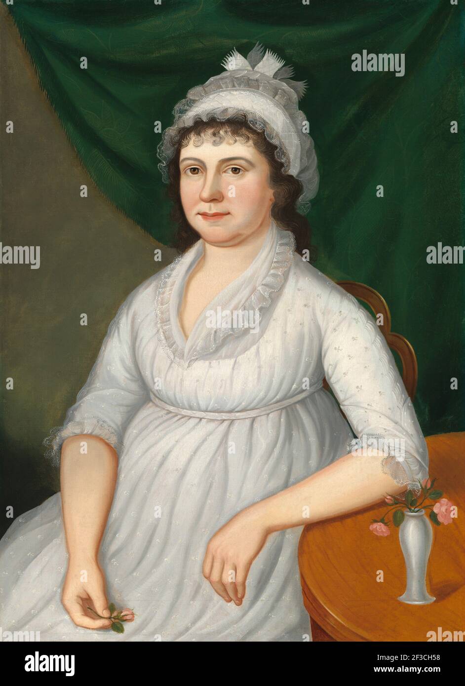 Hannah Lemmon Corcoran (Mrs. Thomas Corcoran), c. 1802/1810 Stock Photo ...