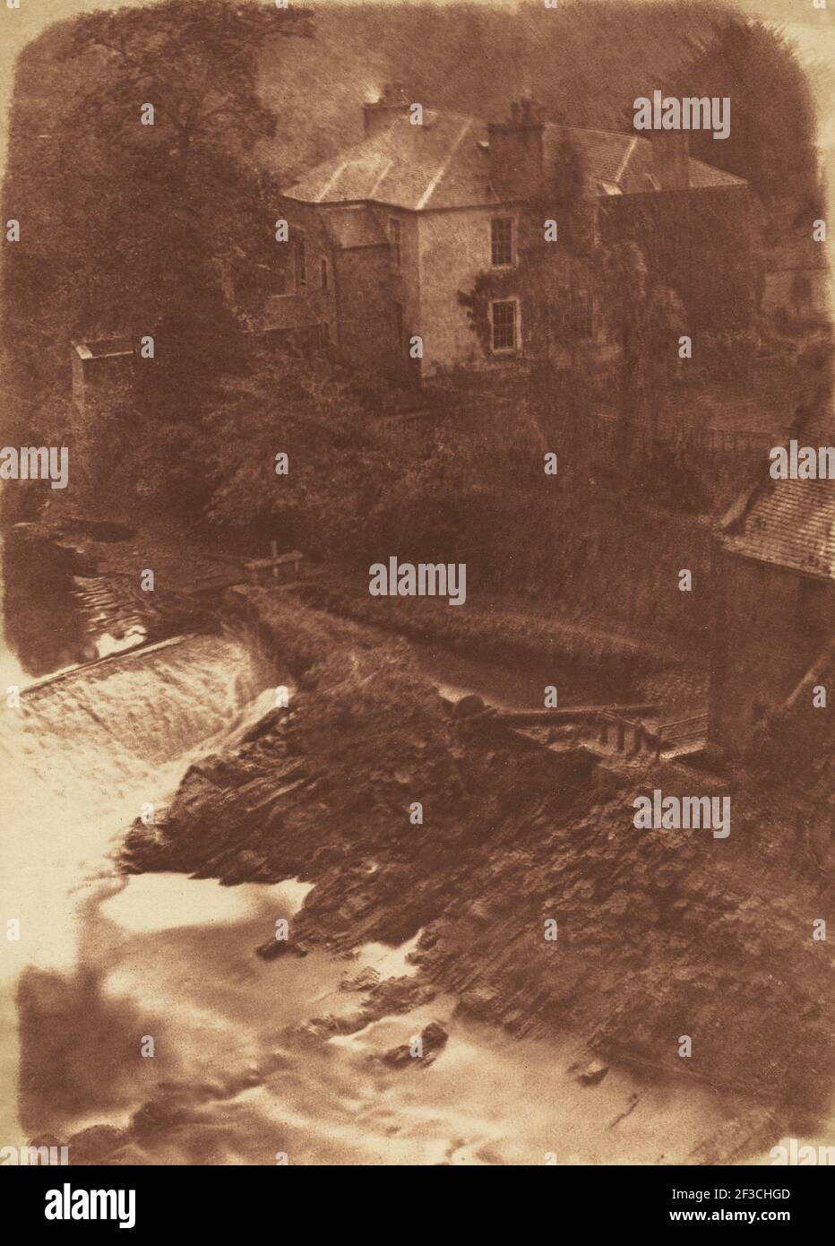 Old paper mill weir hi-res stock photography and images - Alamy