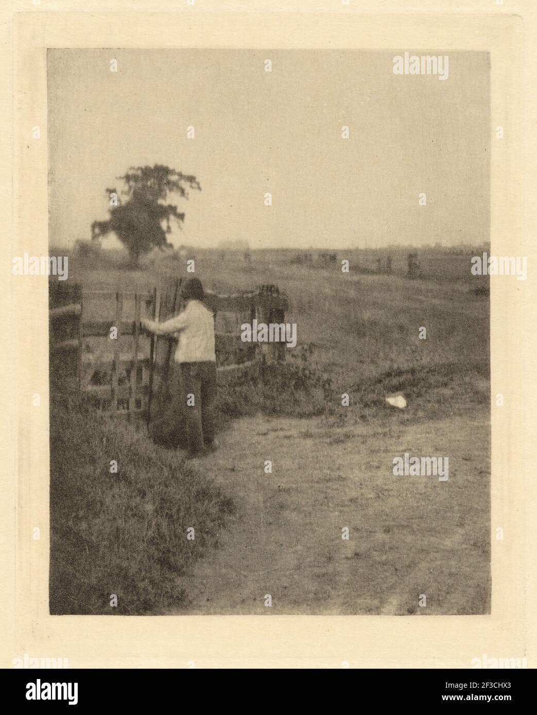 The Last Gate, in or before 1895 Stock Photo - Alamy