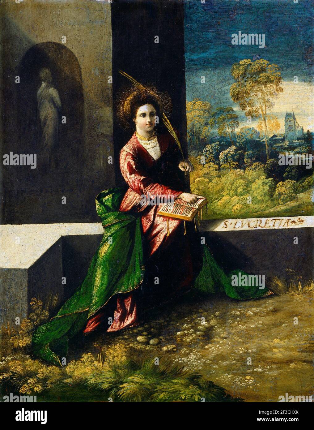 Saint lucretia hi-res stock photography and images - Alamy