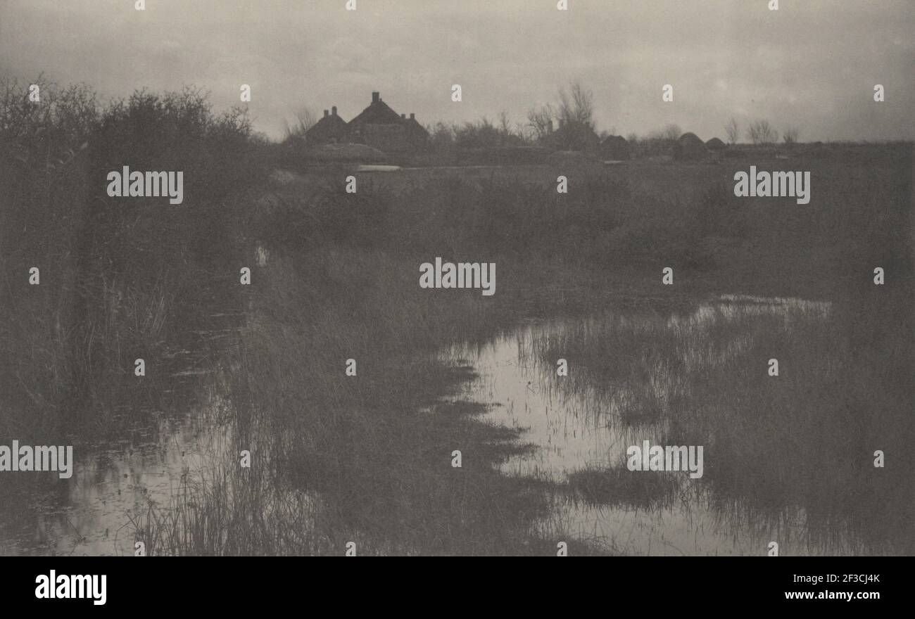 The Fringe of the Marsh, 1886 Stock Photo - Alamy