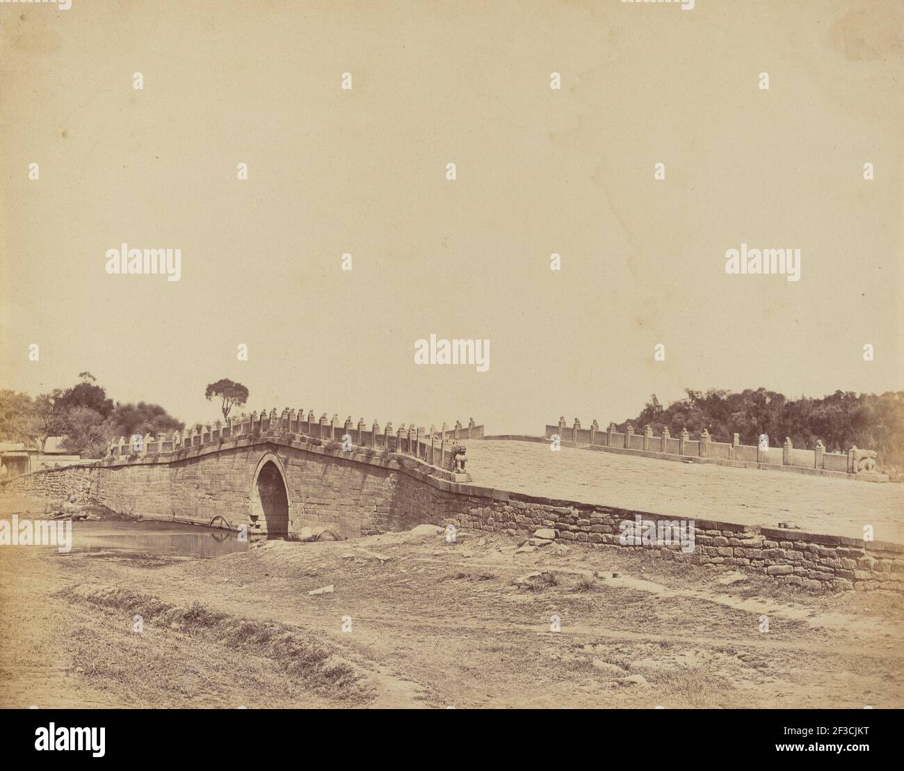 Bridge of Palichian Near Pekin, the Scene of the Fight with Imperial ...
