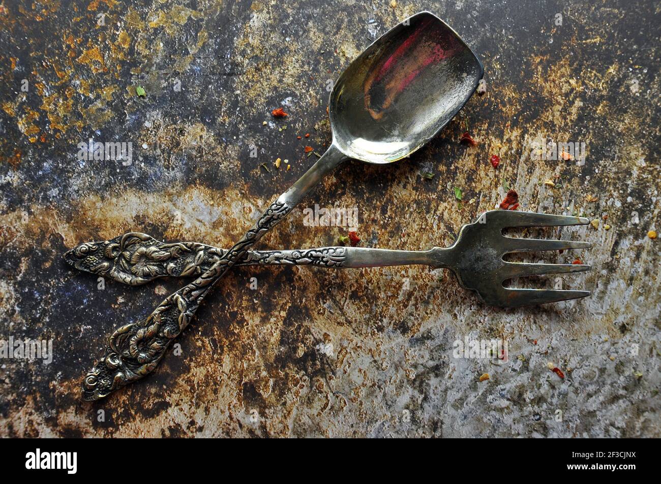 The rusty spoon hi-res stock photography and images - Alamy