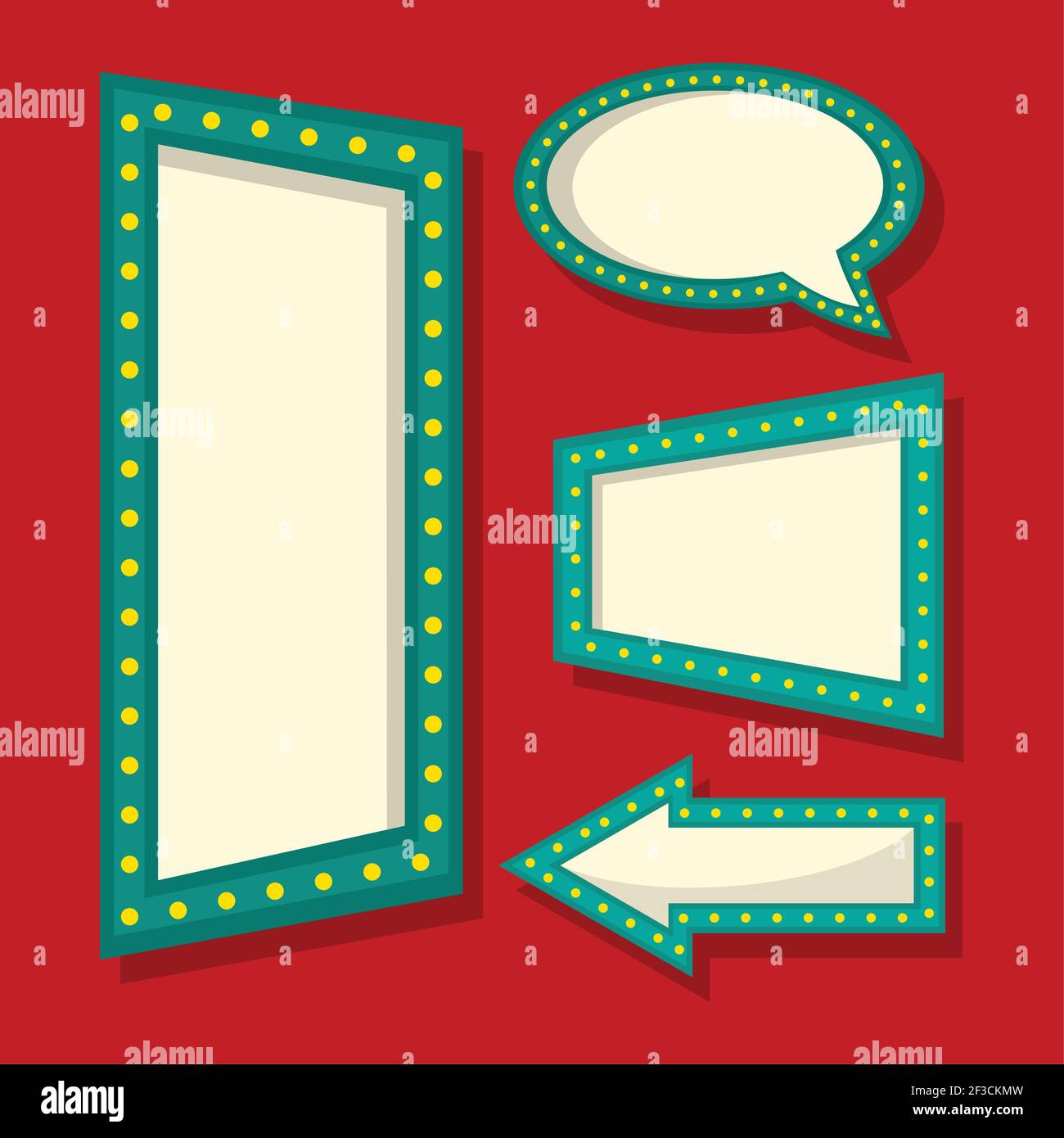 Old neon signs Stock Vector Images - Alamy