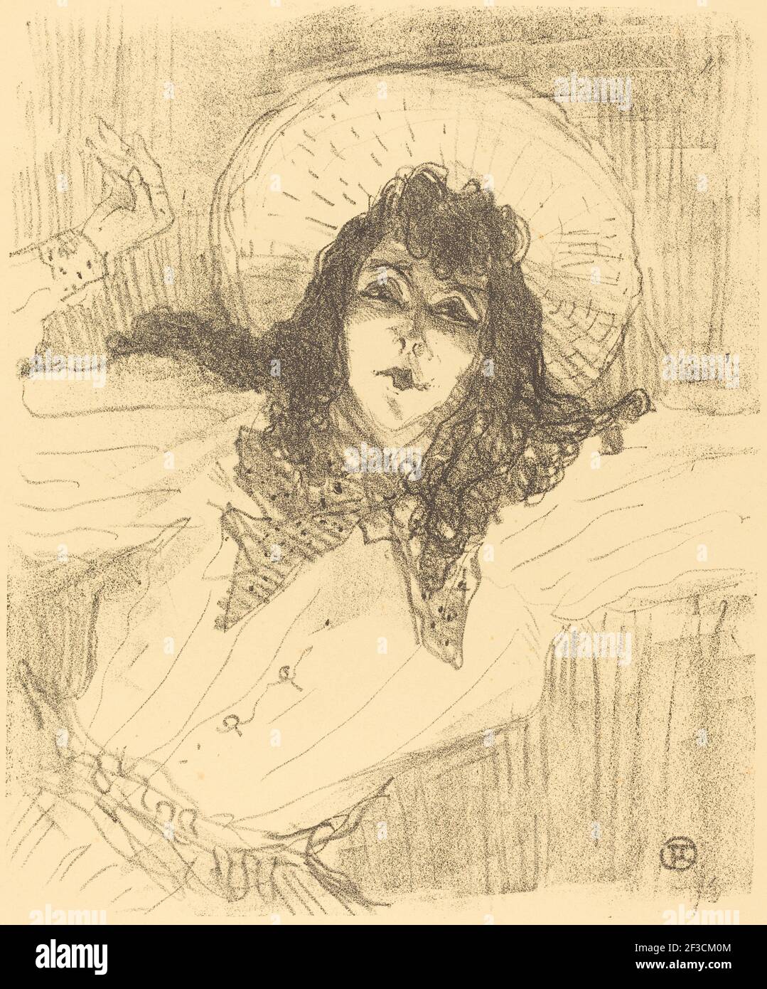 Eva Lavallière, 1896 Stock Photo - Alamy