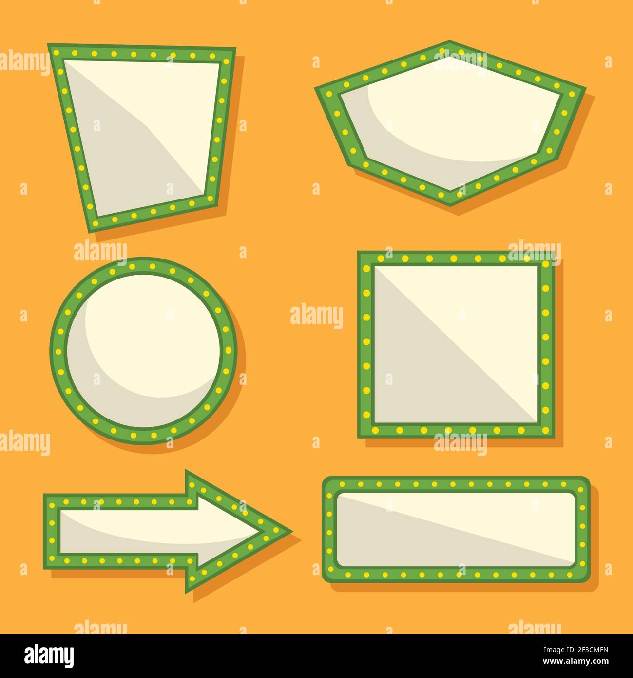 six bulbs signs Stock Vector Image & Art - Alamy