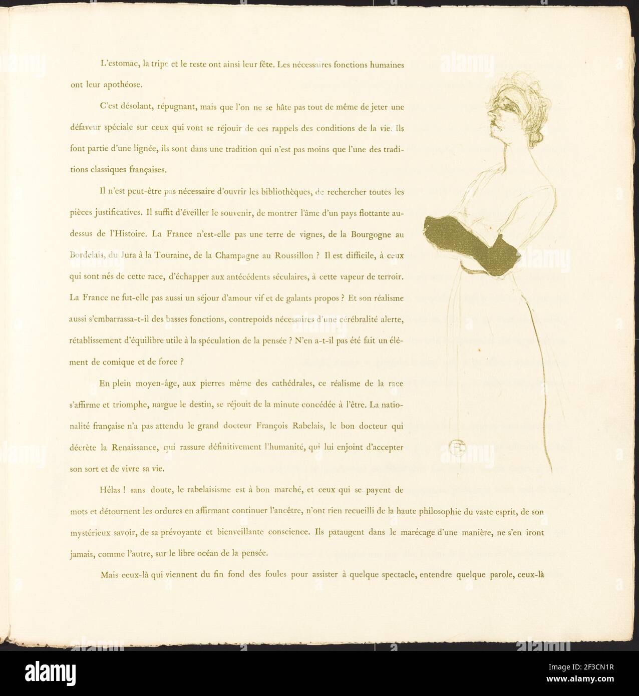 Yvette Guilbert, 1894 Stock Photo - Alamy