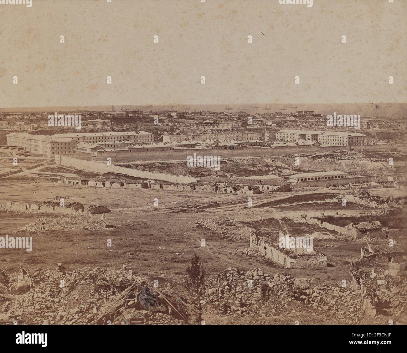 Panorama of Sebastopol No. 1, 1855-1856 Stock Photo - Alamy