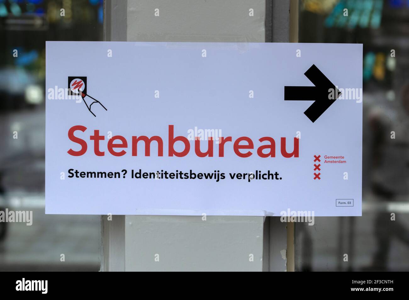 SP Billboard Political Elections At Amsterdam The Netherlands 16-3-2020 ...