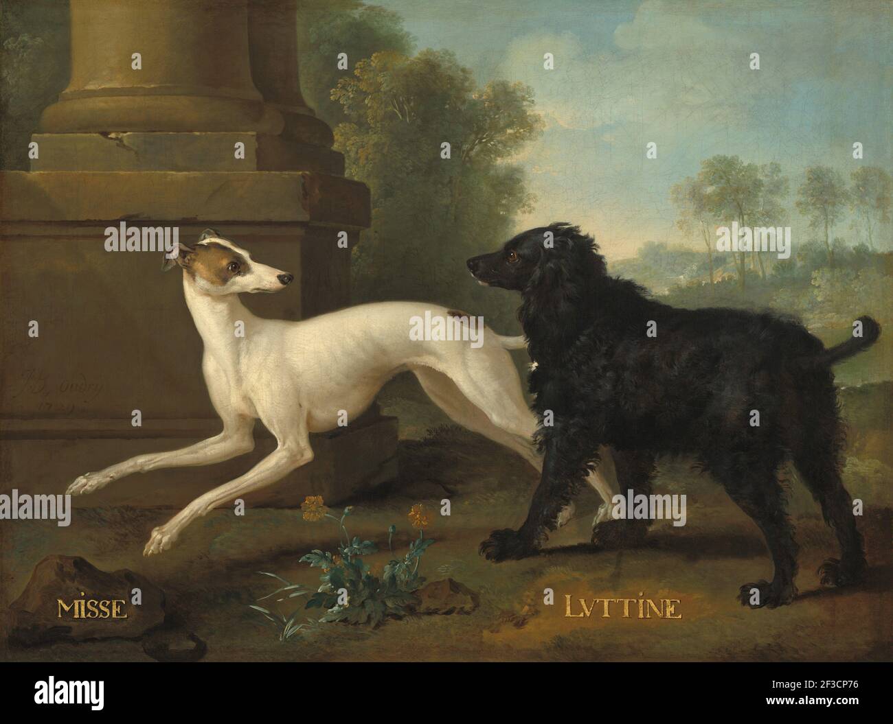 Misse and Luttine, 1729 Stock Photo - Alamy