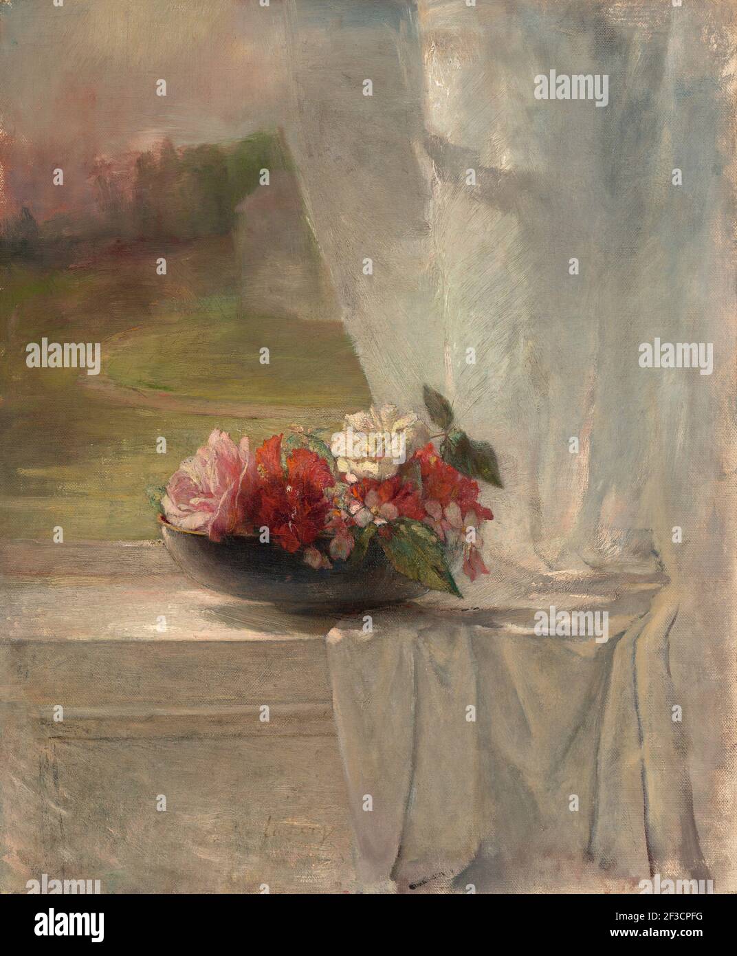 Flower arrangement on window ledge hi-res stock photography and images ...