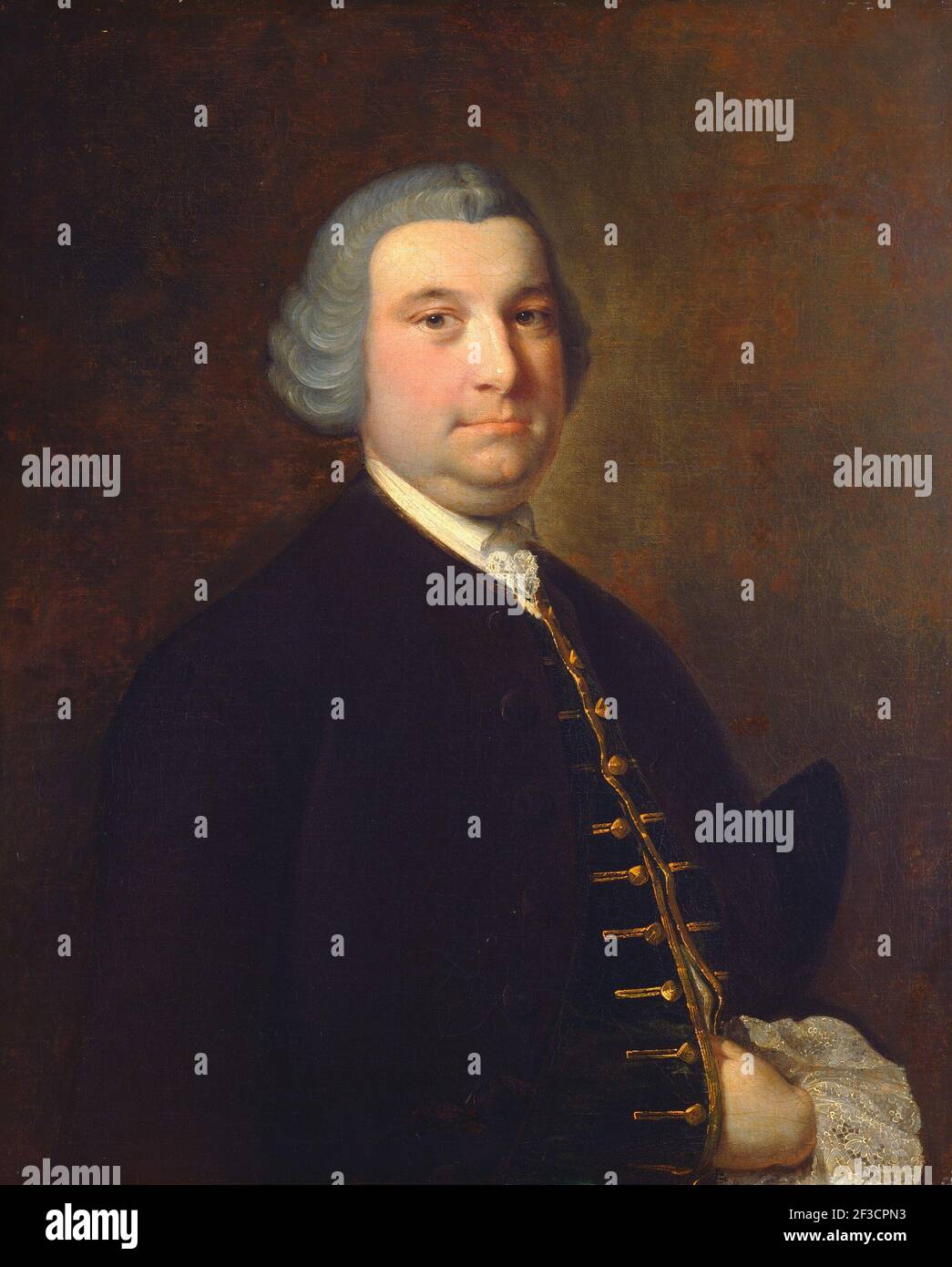 Portrait of a Gentleman, c. 1760 Stock Photo - Alamy