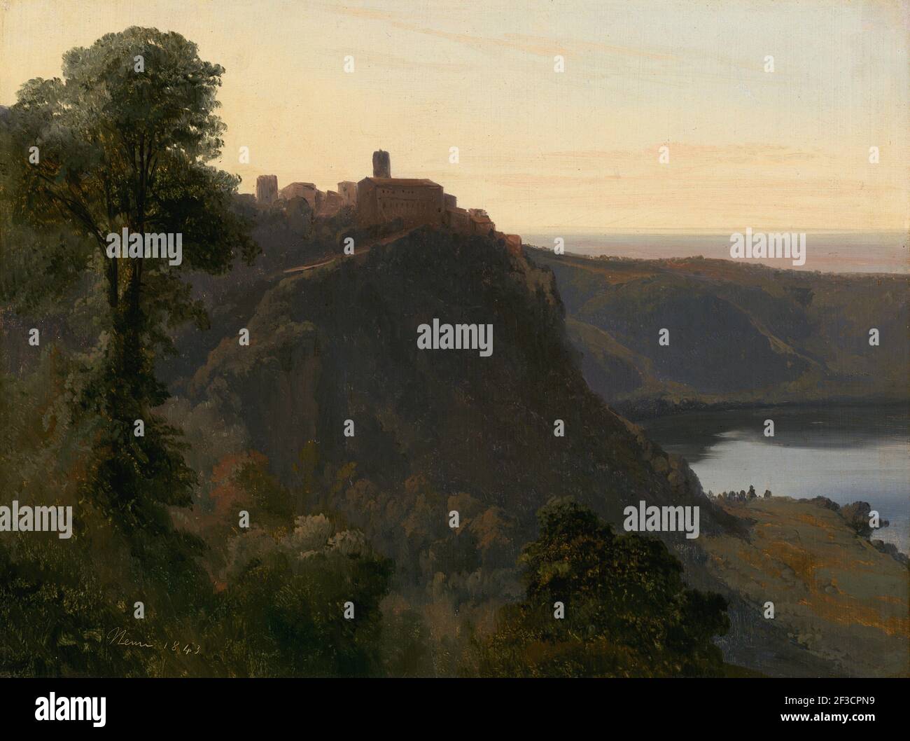 Nemi village hi-res stock photography and images - Alamy