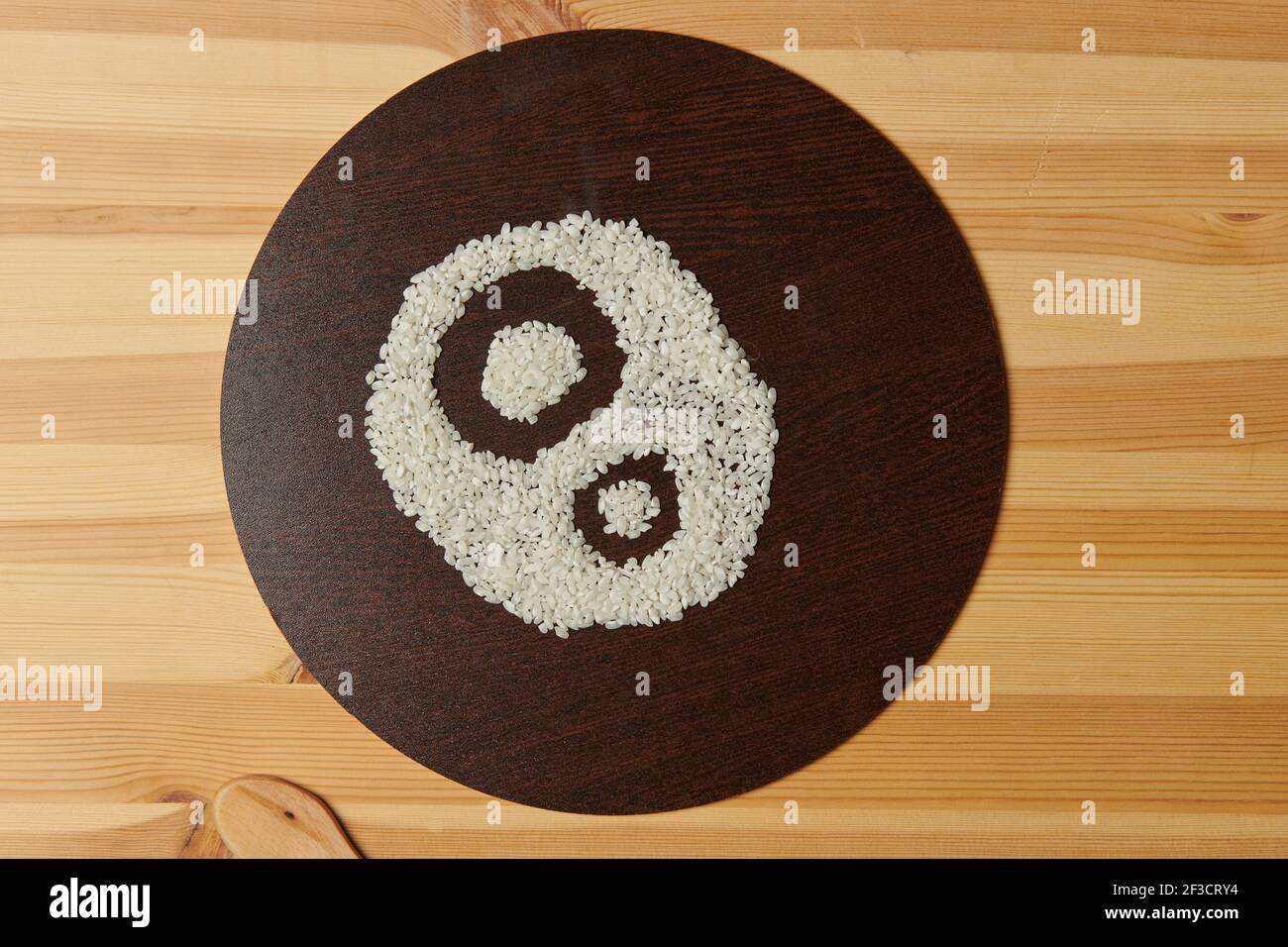 photo of white rice grains close up beautiful Stock Photo - Alamy