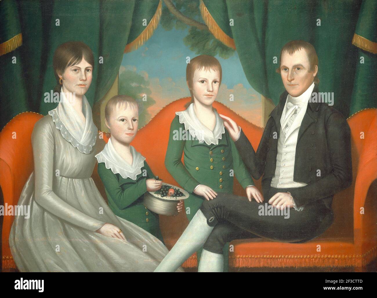 Family Portrait, 1804 Stock Photo - Alamy