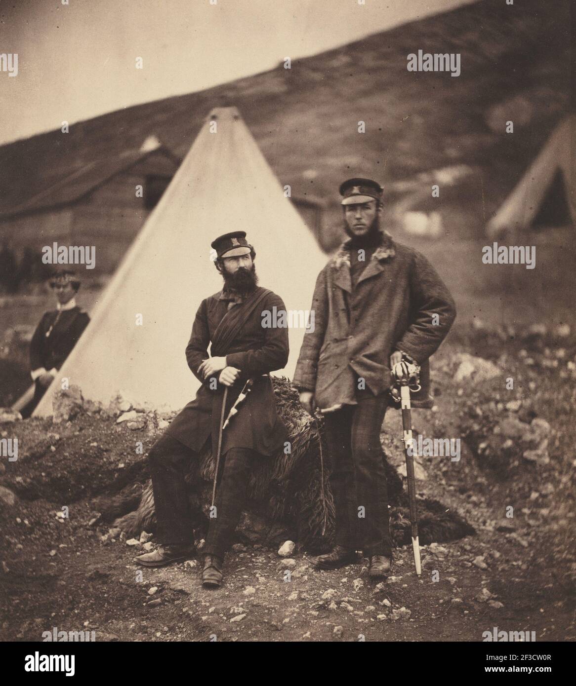 Captain Graham and Captain MacLeod, 42nd Regiment, 1855, printed 1856 ...
