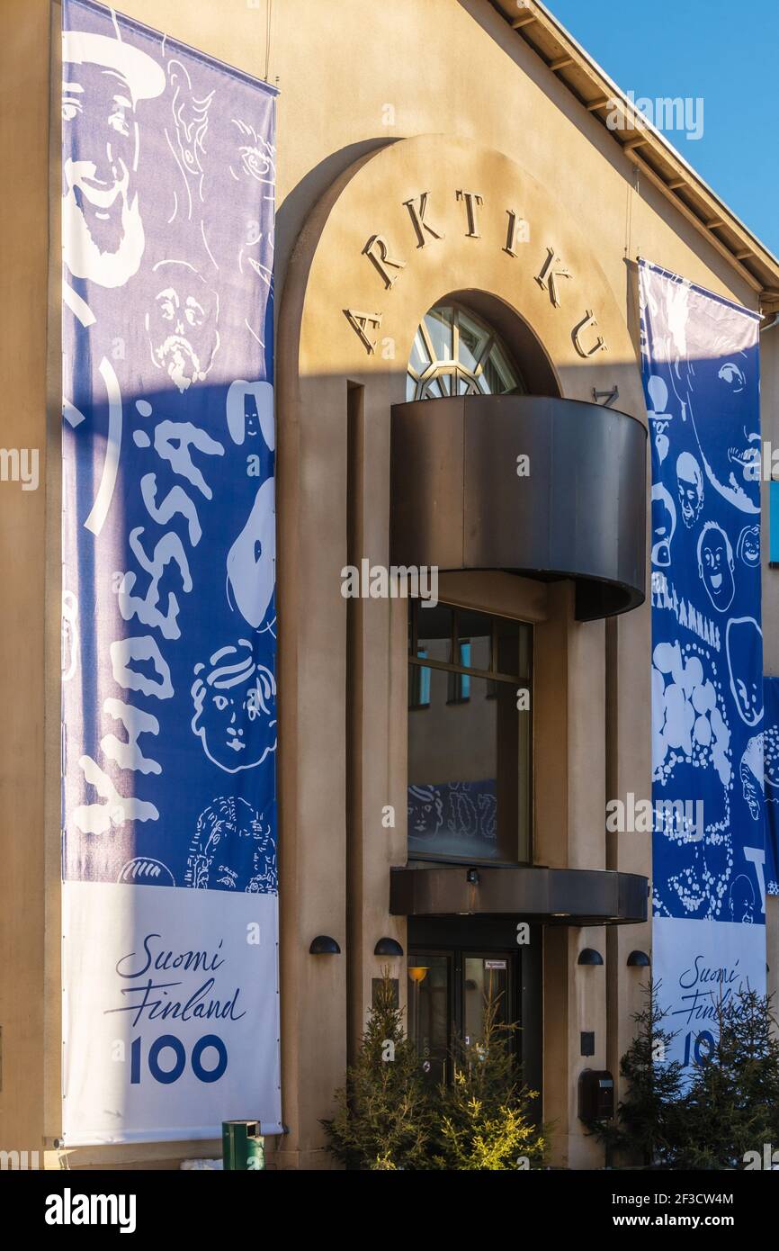 Arktikum science centre and museum in Rovaniemi Stock Photo - Alamy