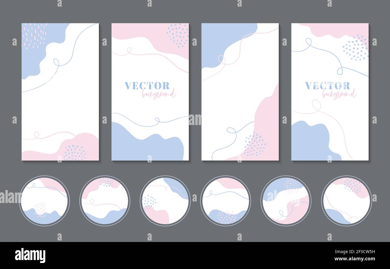 Minimal blue circle icons Stock Vector Images - Alamy