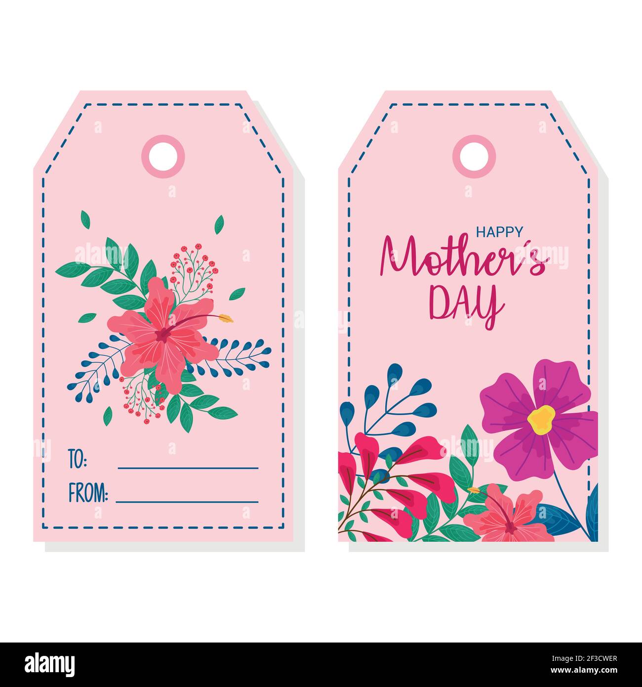 mothers day tags Stock Vector Image & Art - Alamy