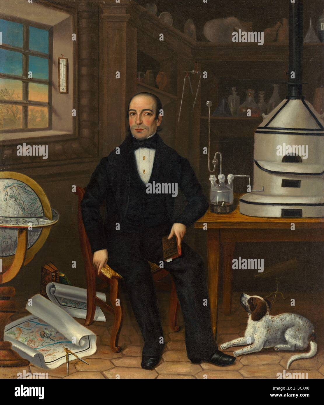 Man of Science, 1839 Stock Photo - Alamy