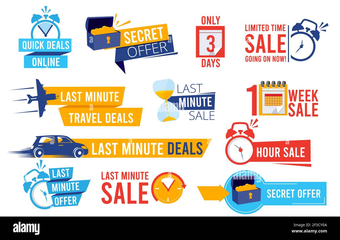 Quick sales Stock Vector Images - Alamy