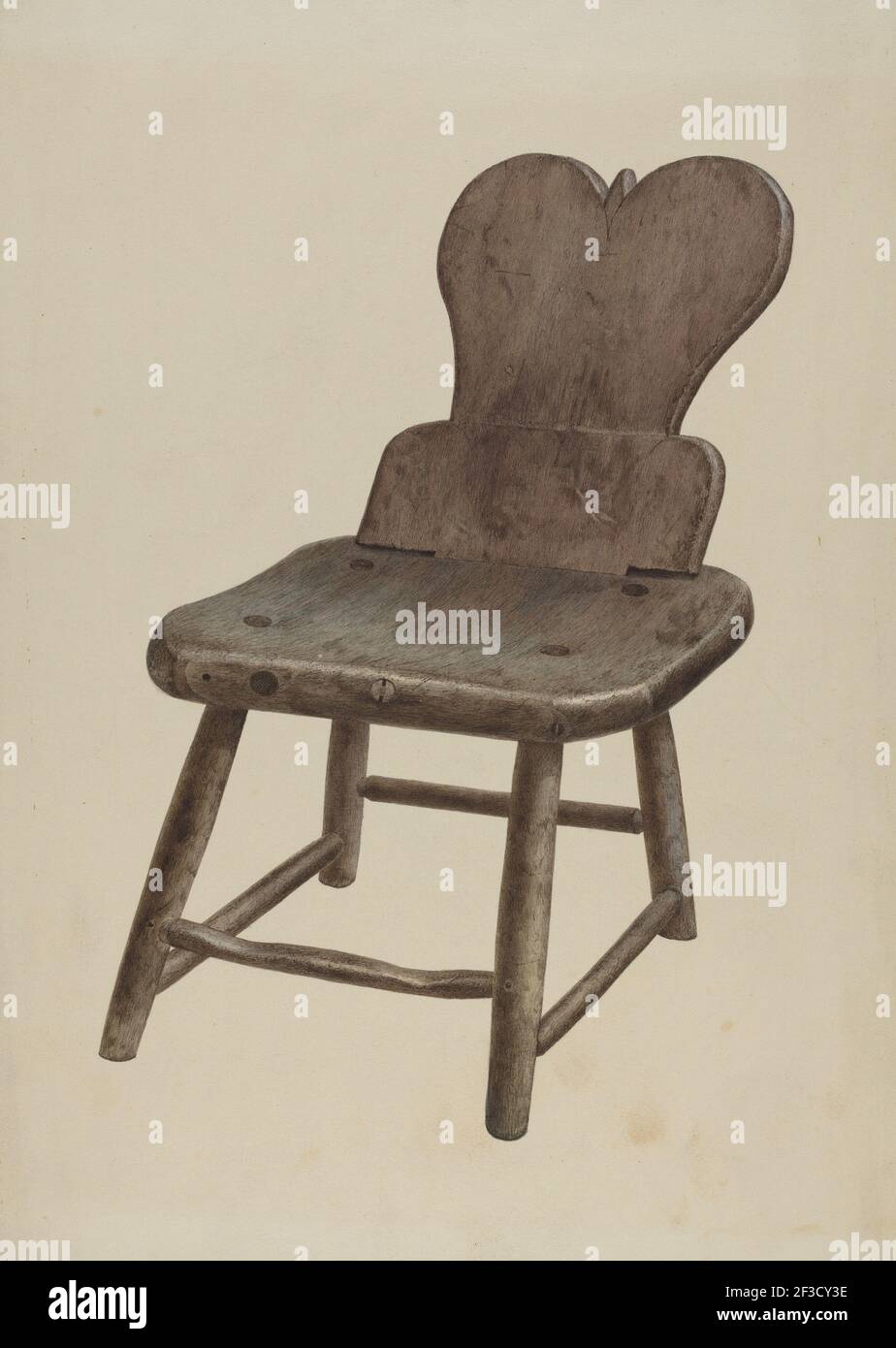 Pa. German Chair, 1935/1942 Stock Photo - Alamy