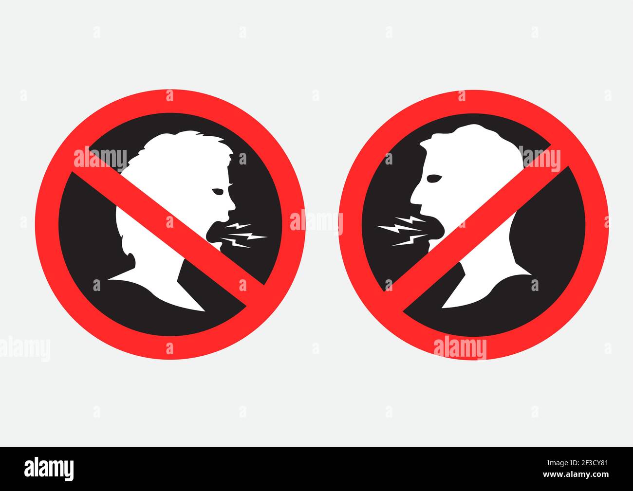 Angry man screaming shouting Stock Vector Images - Alamy